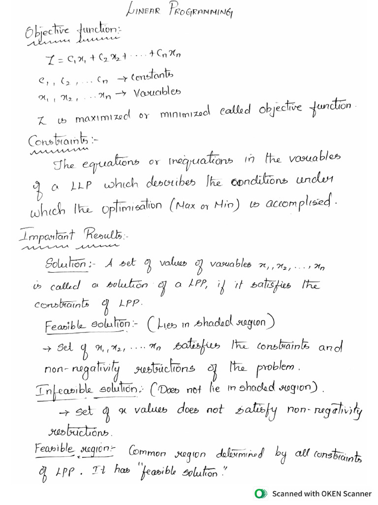 Quick Notes Chapter 12 | PDF