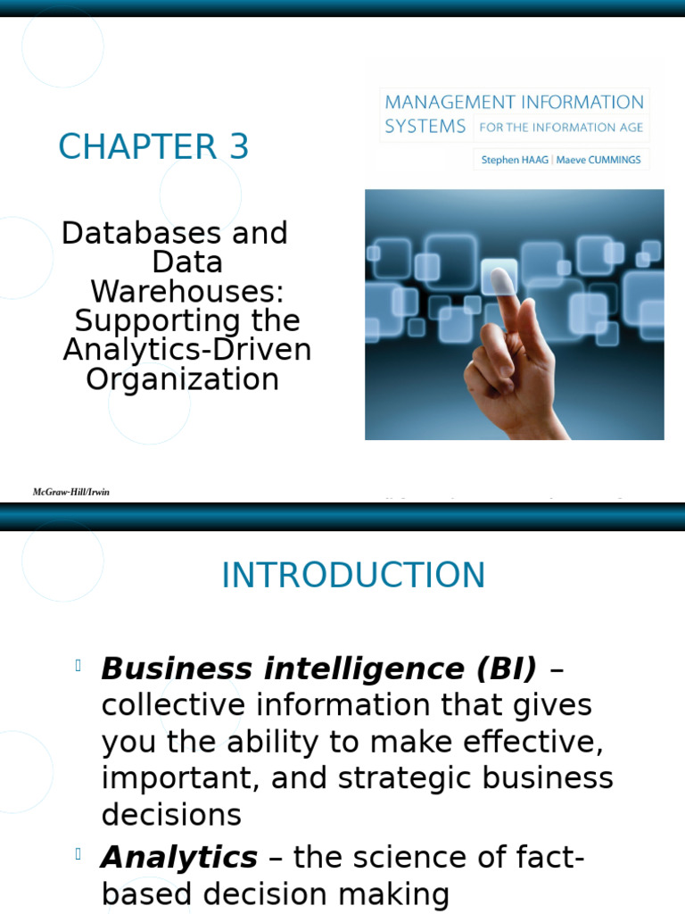 Module-3 | PDF | Databases | Data Warehouse