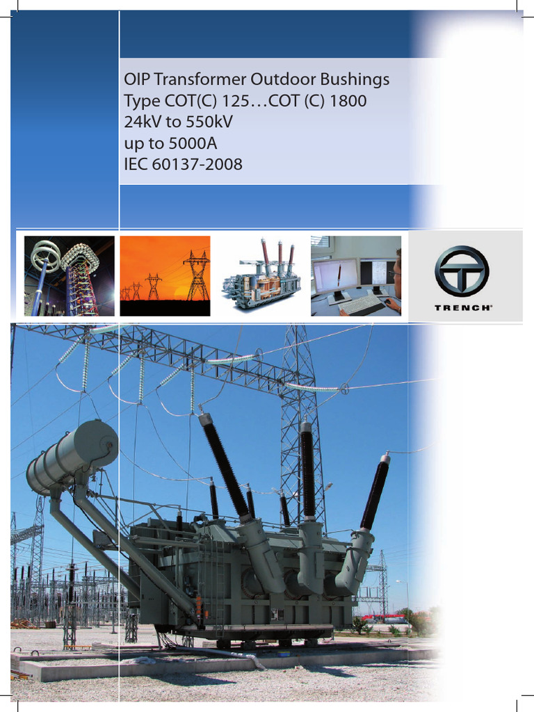 Trench OIP Bushing | PDF | Insulator (Electricity) | Electromagnetism