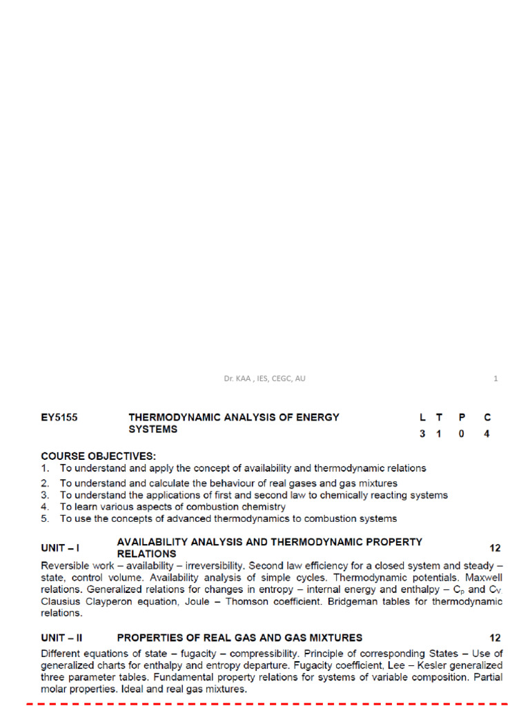 Unit 3 - Chemical Thermodynamics & Equilibrium | PDF | Combustion | Propane