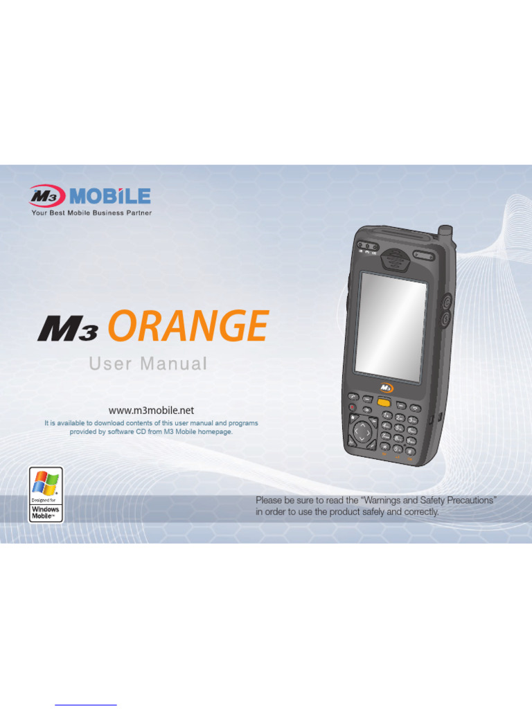 RFID handheld Orange | PDF | Computer Keyboard | Personal Digital Assistant