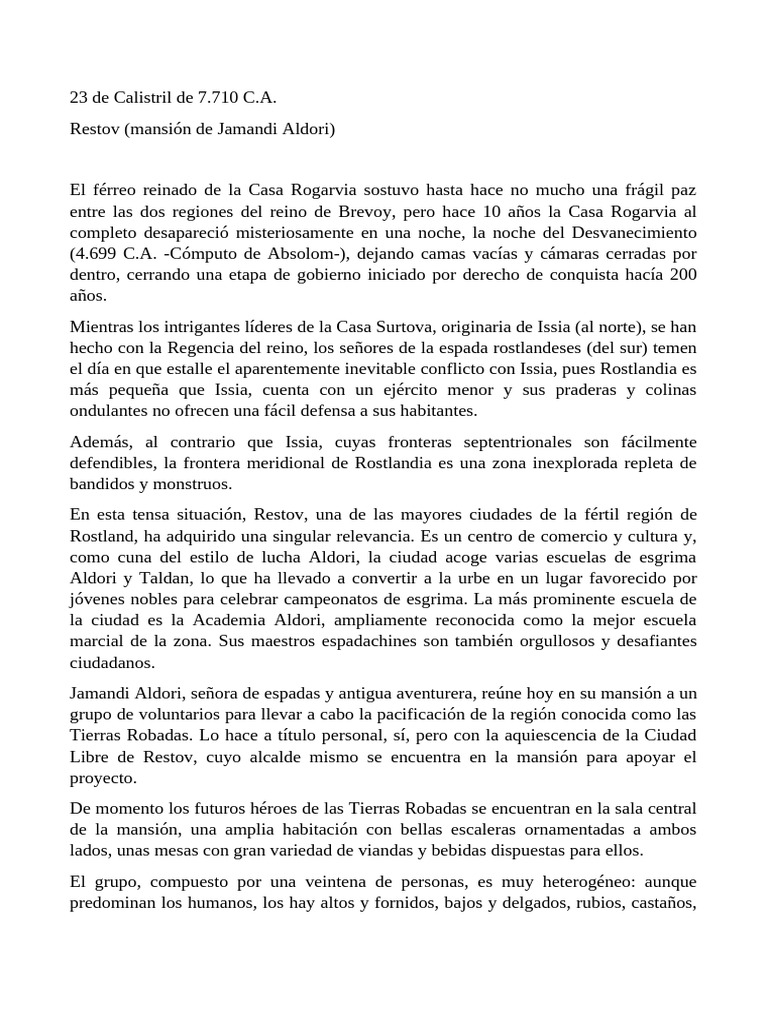 1-Mansión de Jamandi Aldori | PDF