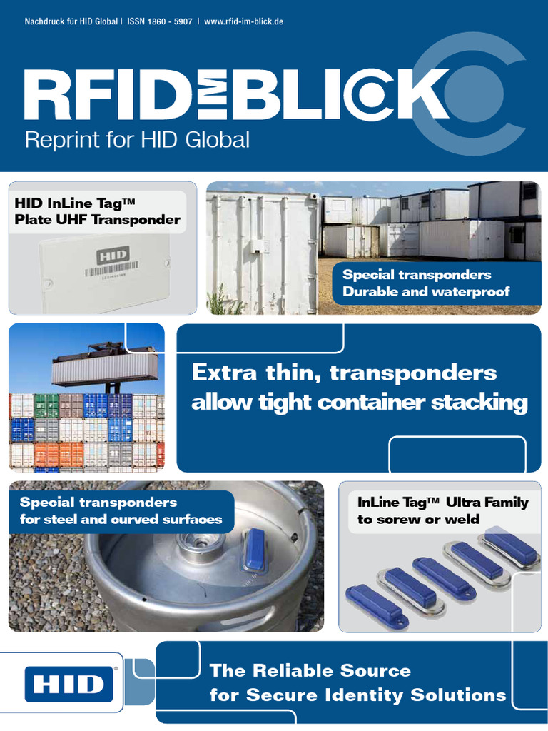 HID - Container Tagging Article | PDF | Radio Frequency Identification