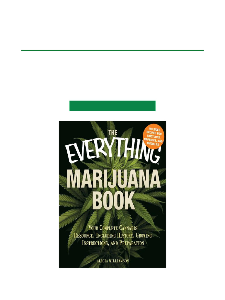 View The Everything Marijuana Book Your Complete Cannabis Resource ...
