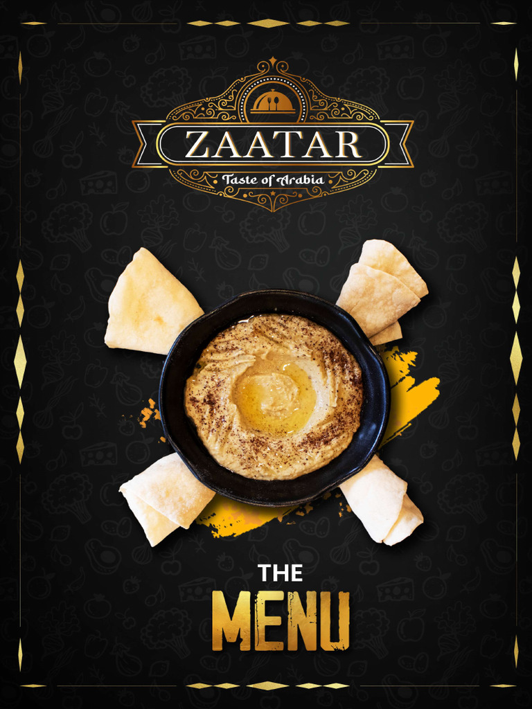 Zaatar Menu | PDF