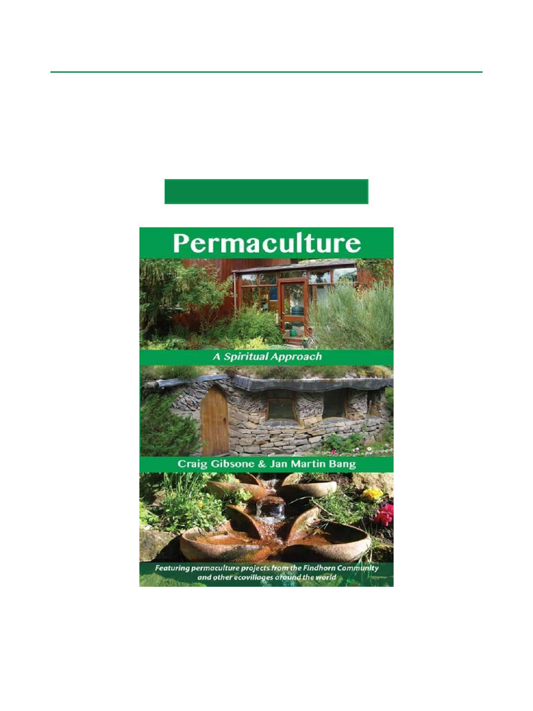 Quick Download Permaculture A Spiritual Approach Full Book Download | PDF