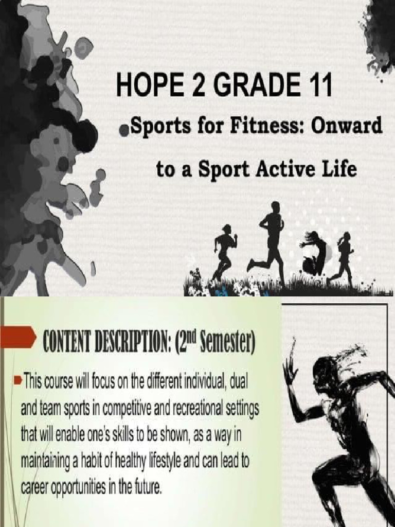 Pe 11 Lesson 1 | PDF