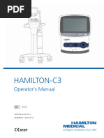HAMILTON-T1 Ventilator Quick Guide | PDF | Breathing | Respiration