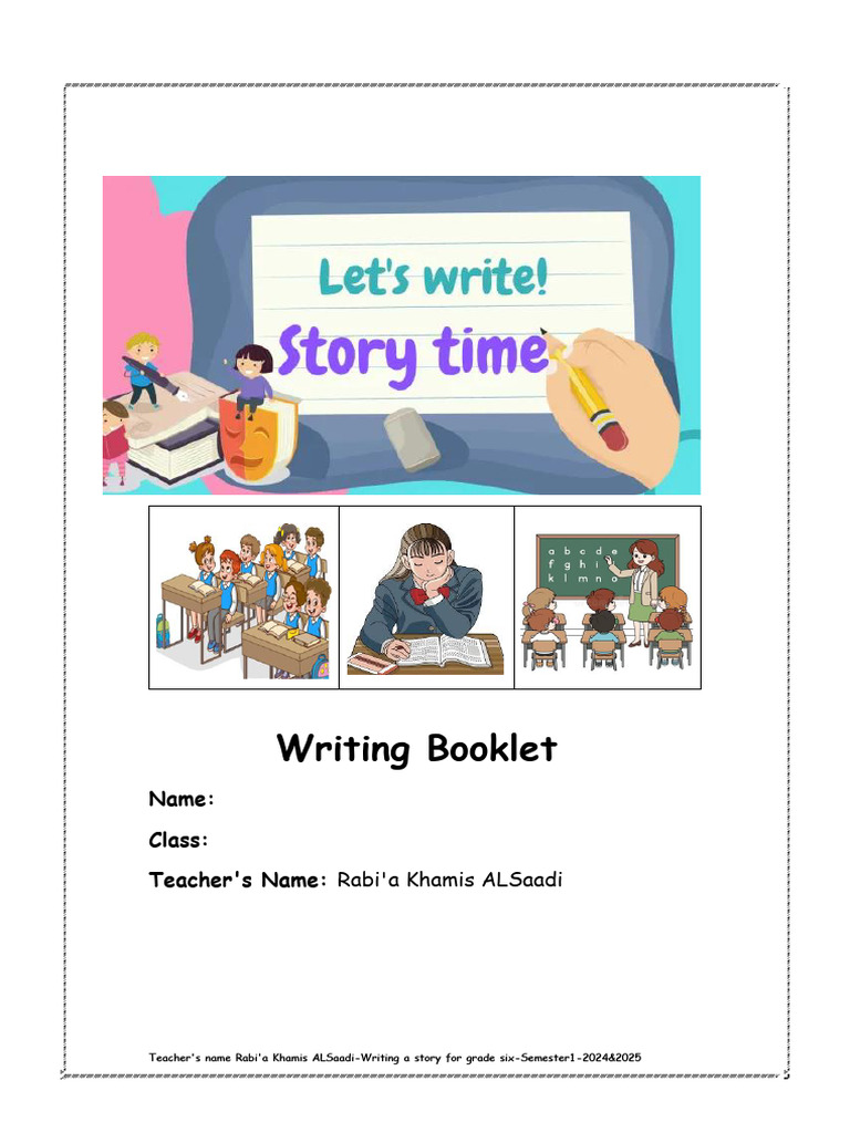 Grade Six Story Writing Guide | PDF