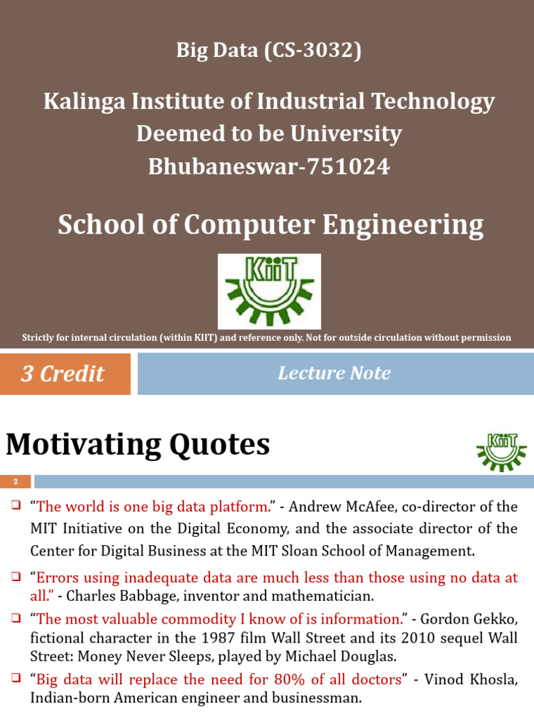 All in One | PDF | Big Data | Databases