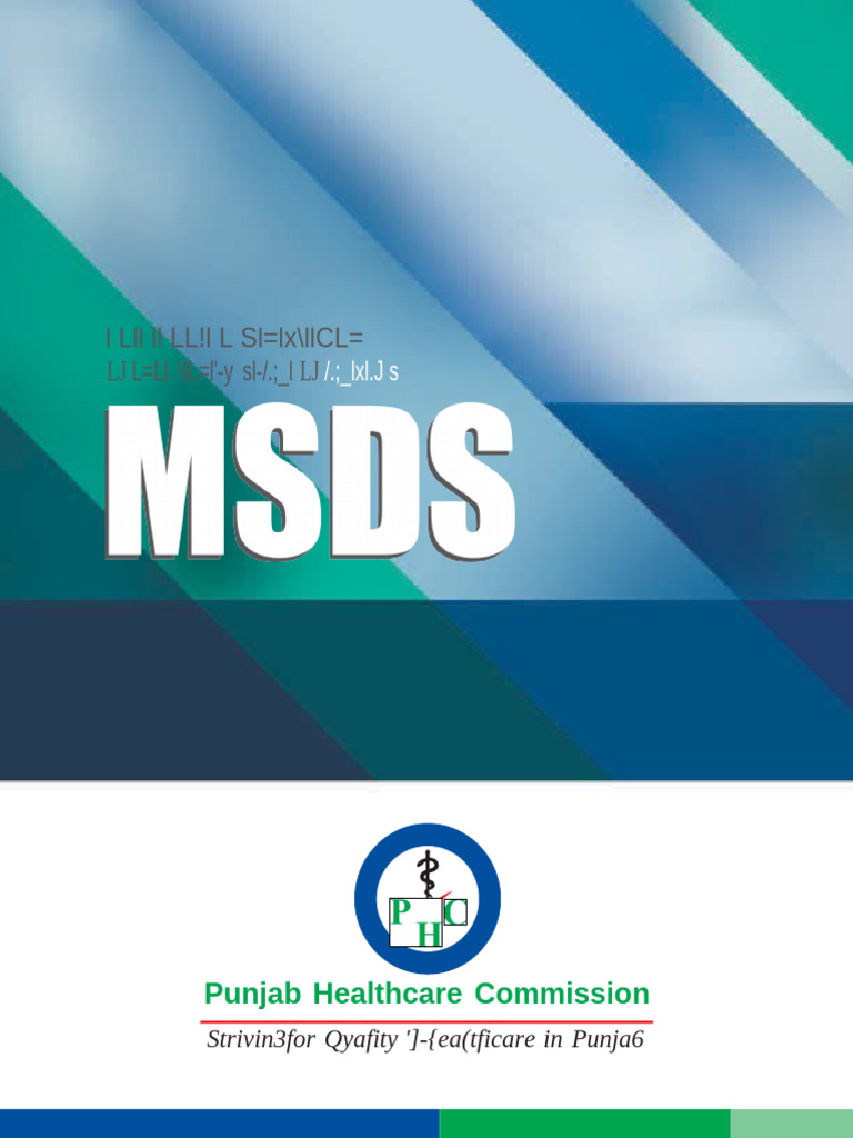 MSDS-BHUS-Revised-02-June-17-Final by Punjab Healthcare Commission ...