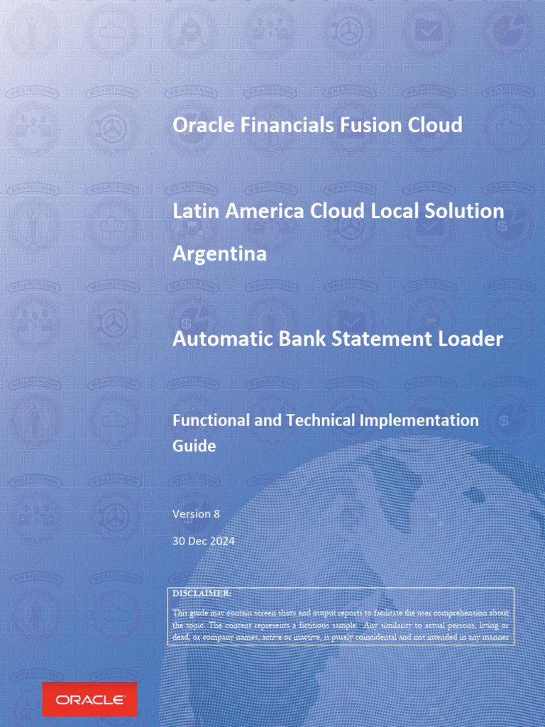 Kb28484-Guide Lacls Argentina Tig and Ufig Bank Statement Import-V8 ...