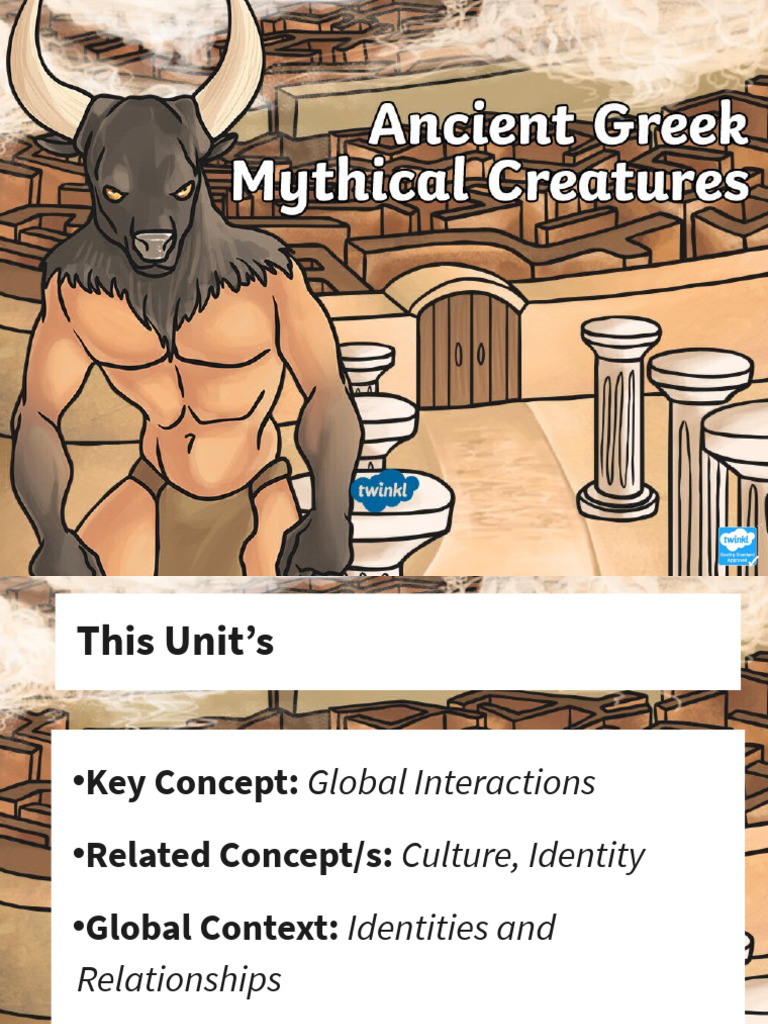 Ancient Greek Mythical Creatures | PDF | Medusa | Minotaur