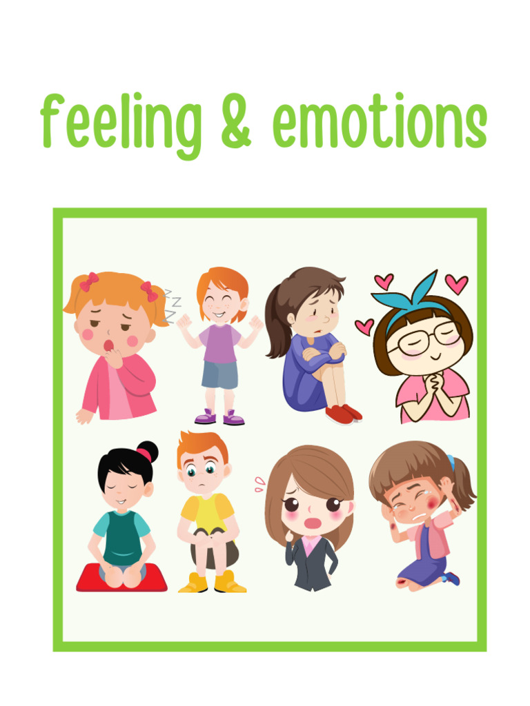 20 Feelings & Emotions Flashcards | PDF
