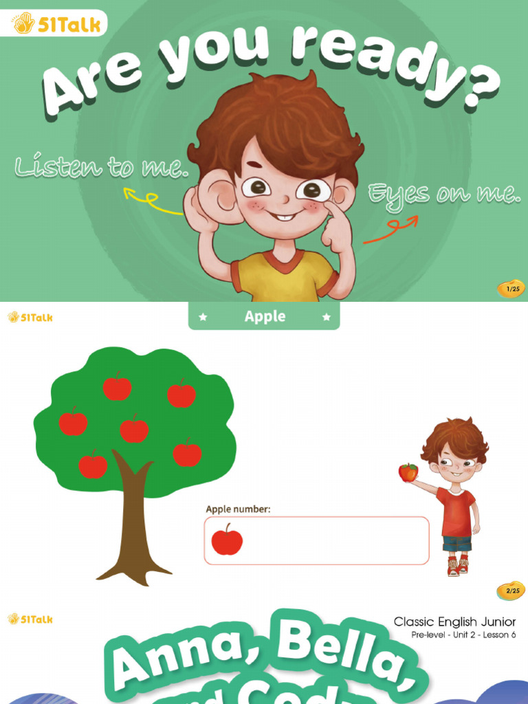 6、第六课 三个小伙伴 Lesson 6 Anna, Bella, And Cody | PDF