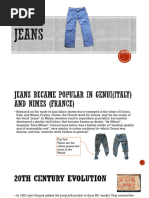 Name of Different Parts of Jeans Pant | PDF | Trousers | Jeans