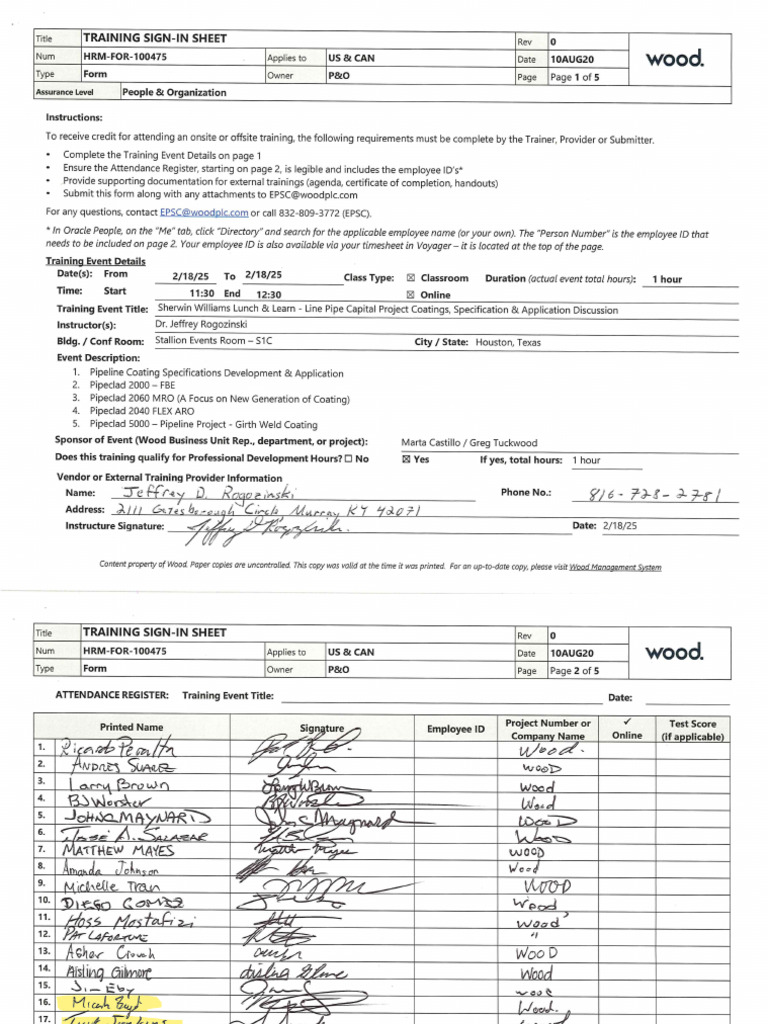 L&L - Sherwin Williams Line Pipe Capital Project Coatings ...