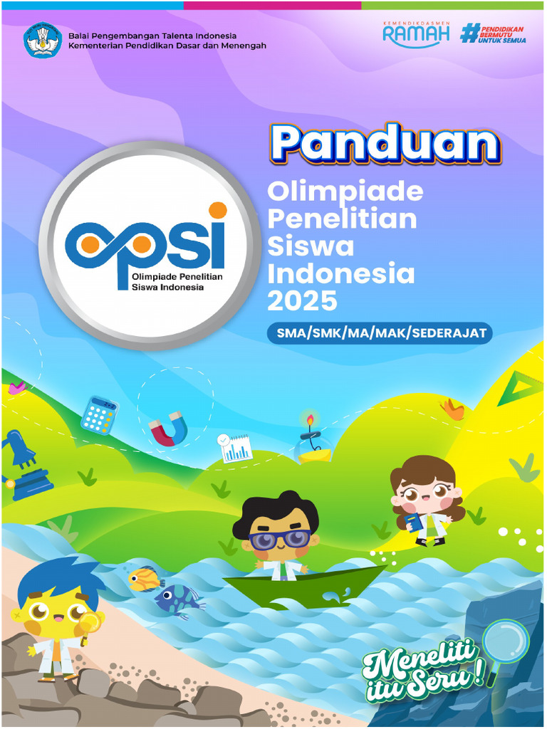 Panduan OPSI SMA Tahun 2025 | PDF