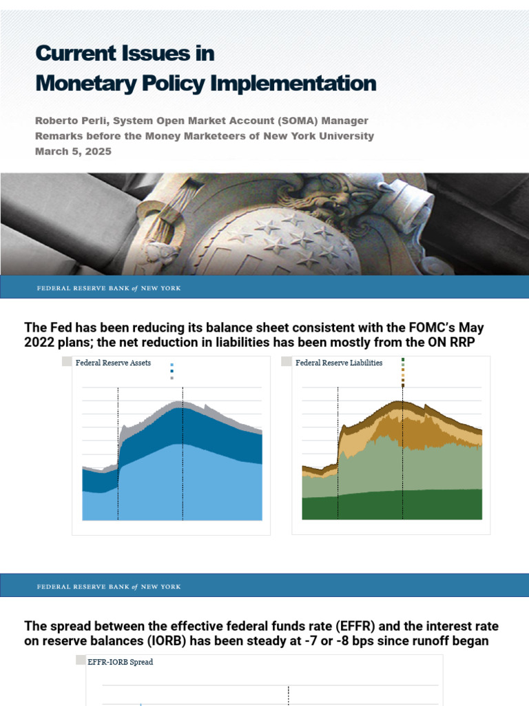 Roberto Perli Mar 2025 Slides | PDF | Federal Reserve | Federal Funds Rate
