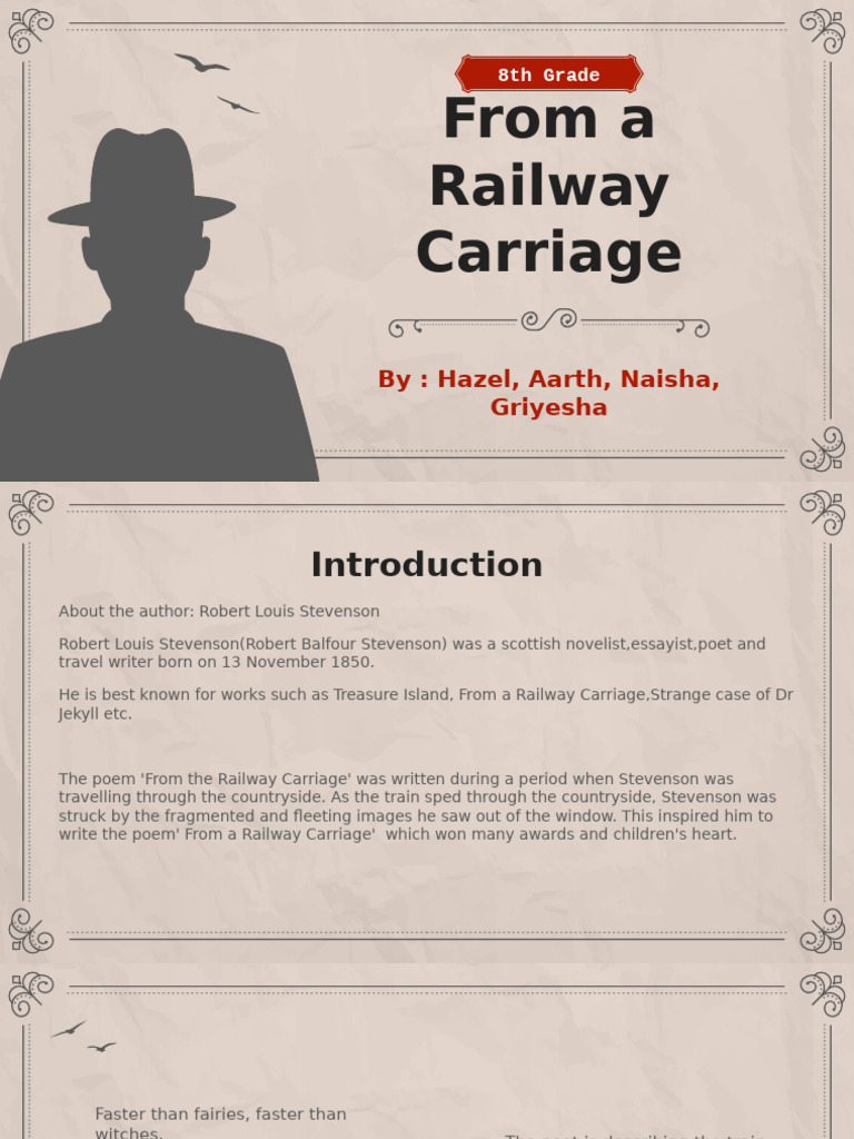 From A Railway Carriage | PDF