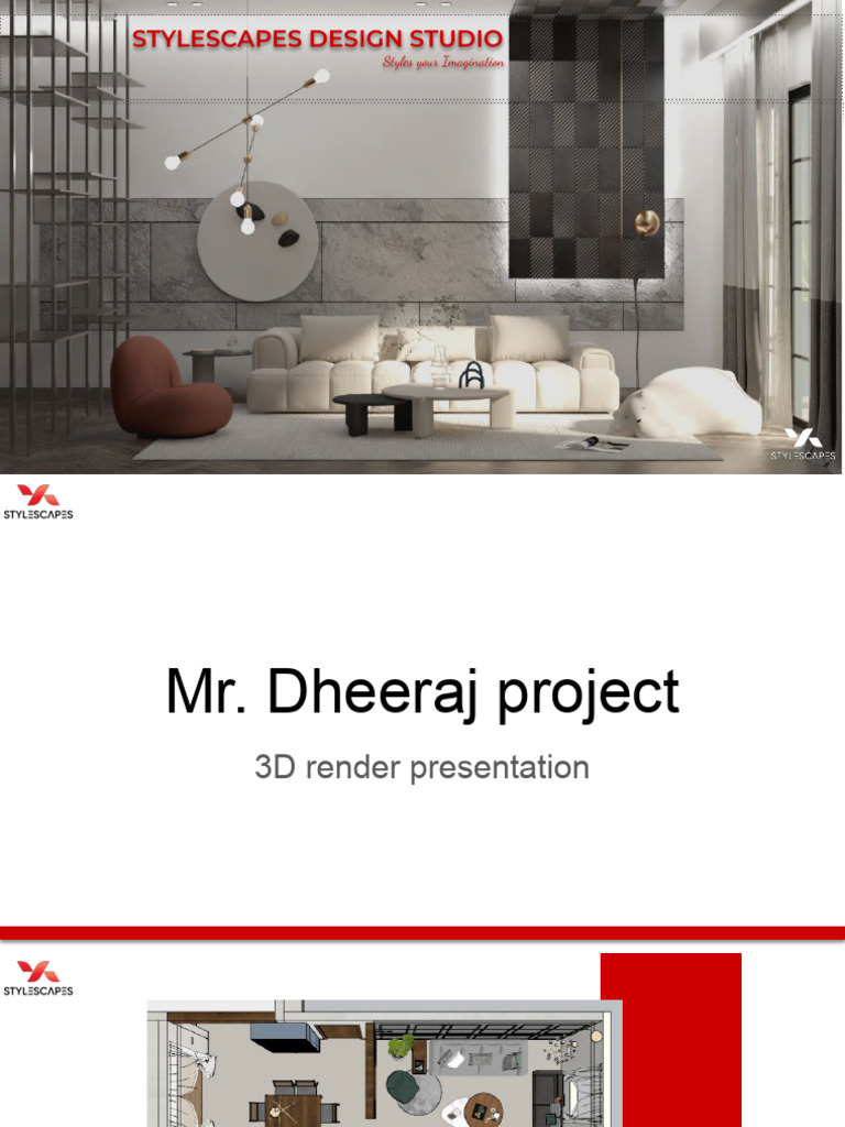 3D Render Presentation | PDF