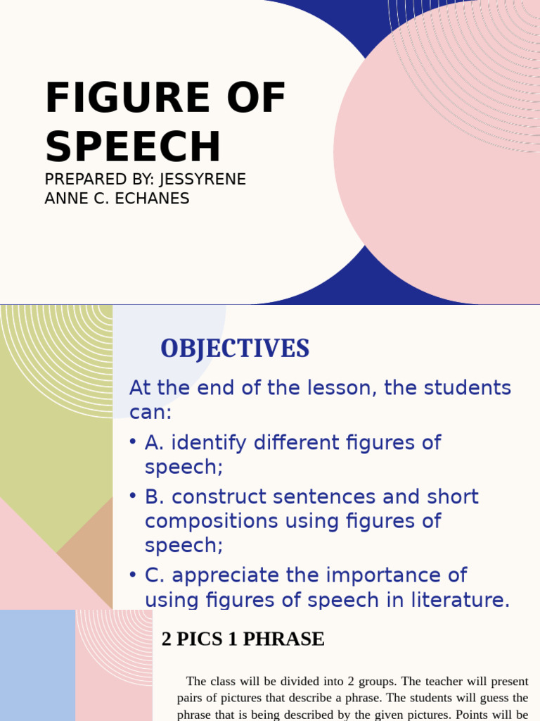 Figure of Speech PPT On 18 Final Na Talaga Promise | PDF