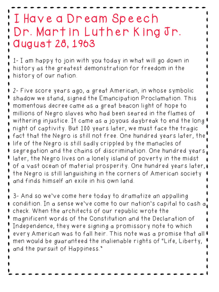 Let Freedom Ring: King's Vision for Justice | PDF
