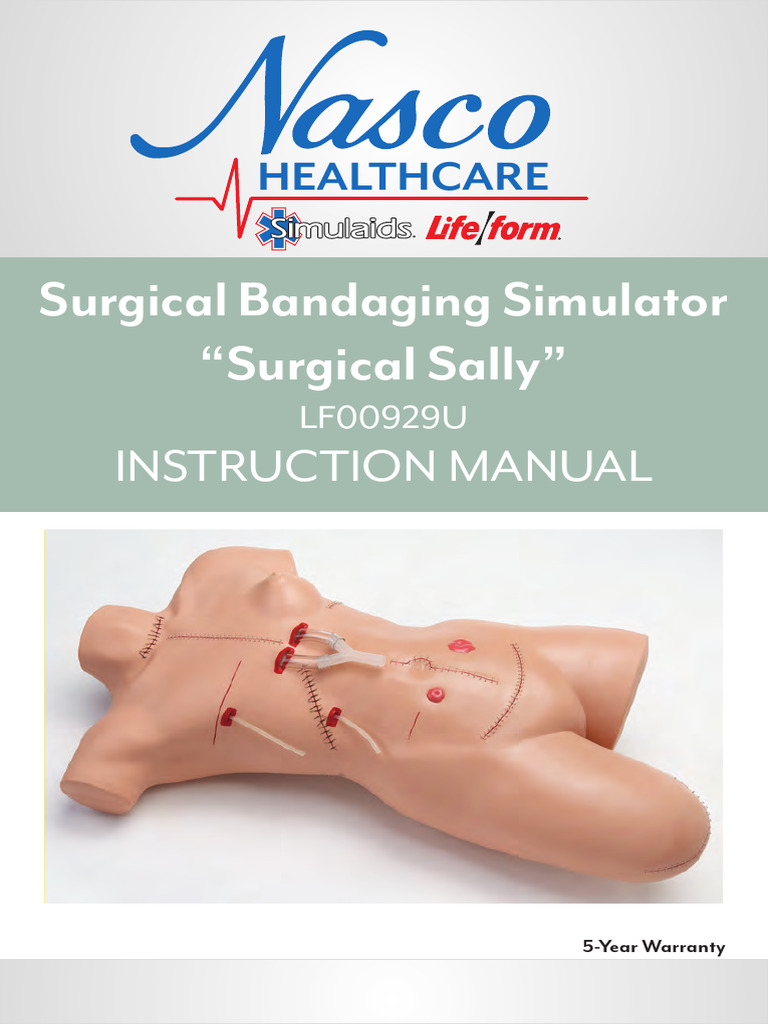 Suturing and Bandaging Simulator Manual | PDF | Surgery | Surgical Specialties