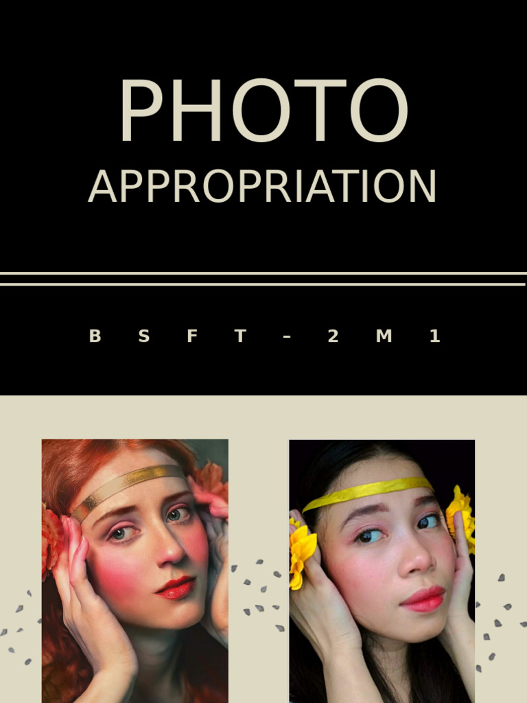 Photo Appropriation Artworks Showcase | PDF