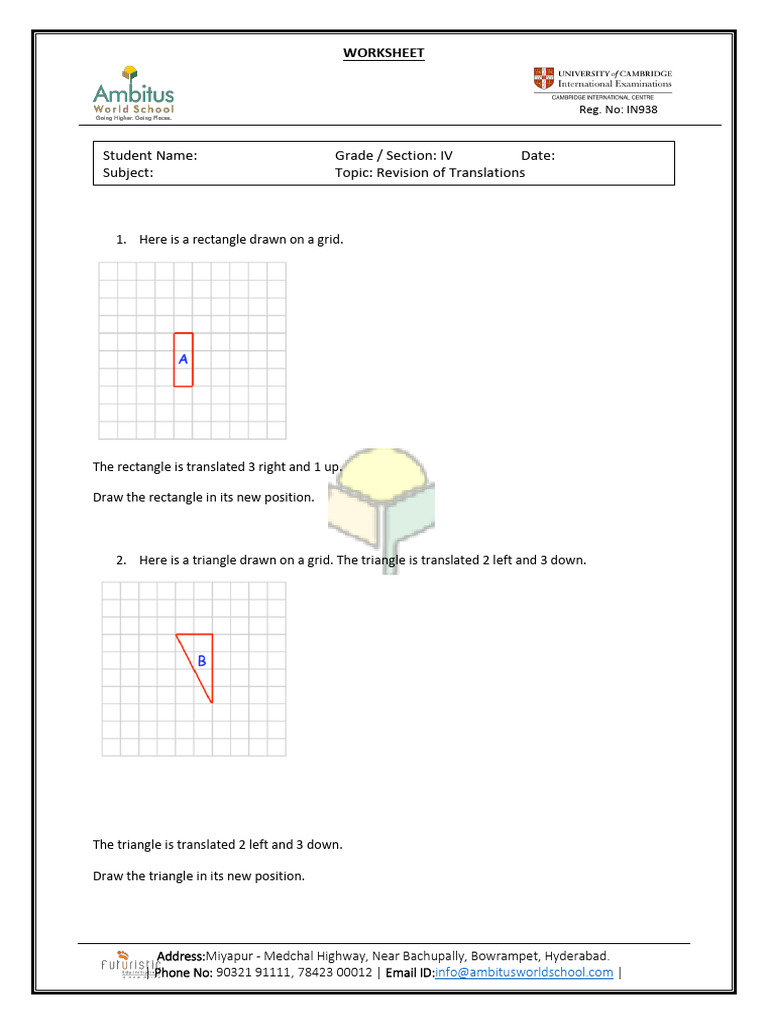 g4 Math Worksheet Unit181 | PDF | Mathematics