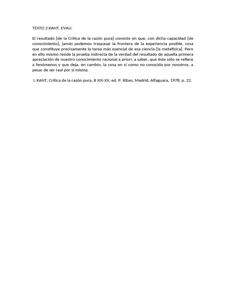 Texto 2 Kant | PDF