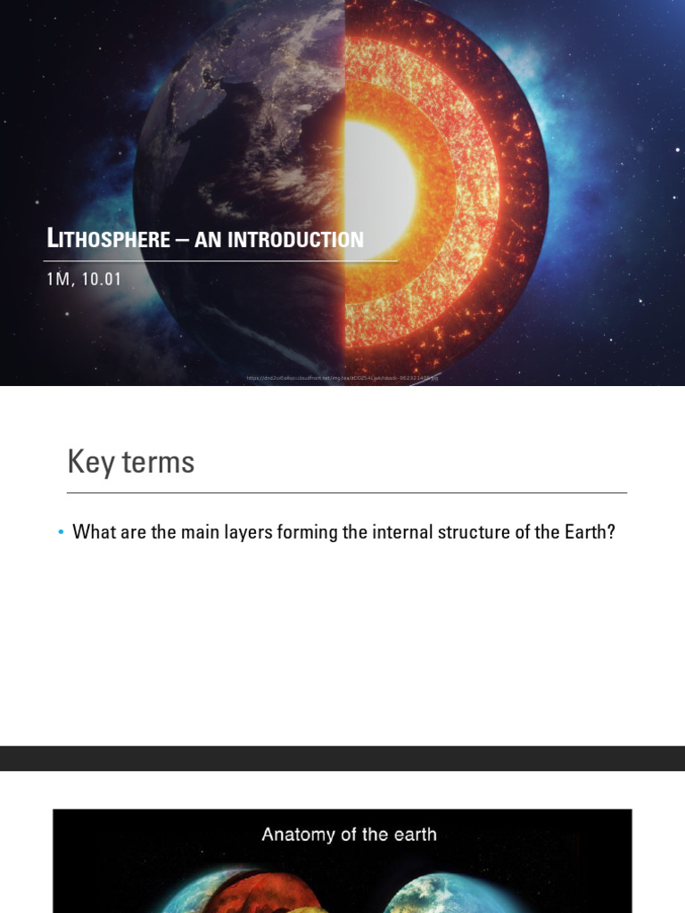 1m - 10.01 Lithosphere Introduction | PDF