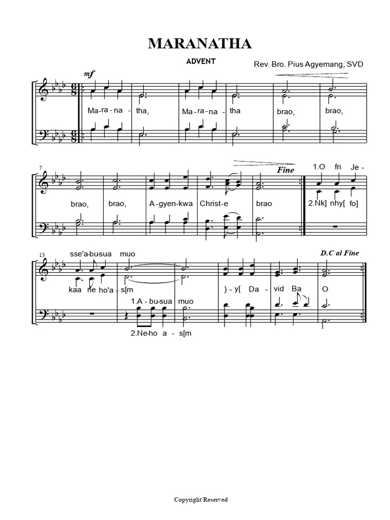 MARANATHA | PDF