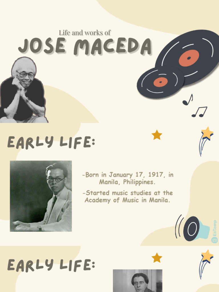Jose Maceda's Life and Works - 20250119 - 183954 - 0000 | PDF