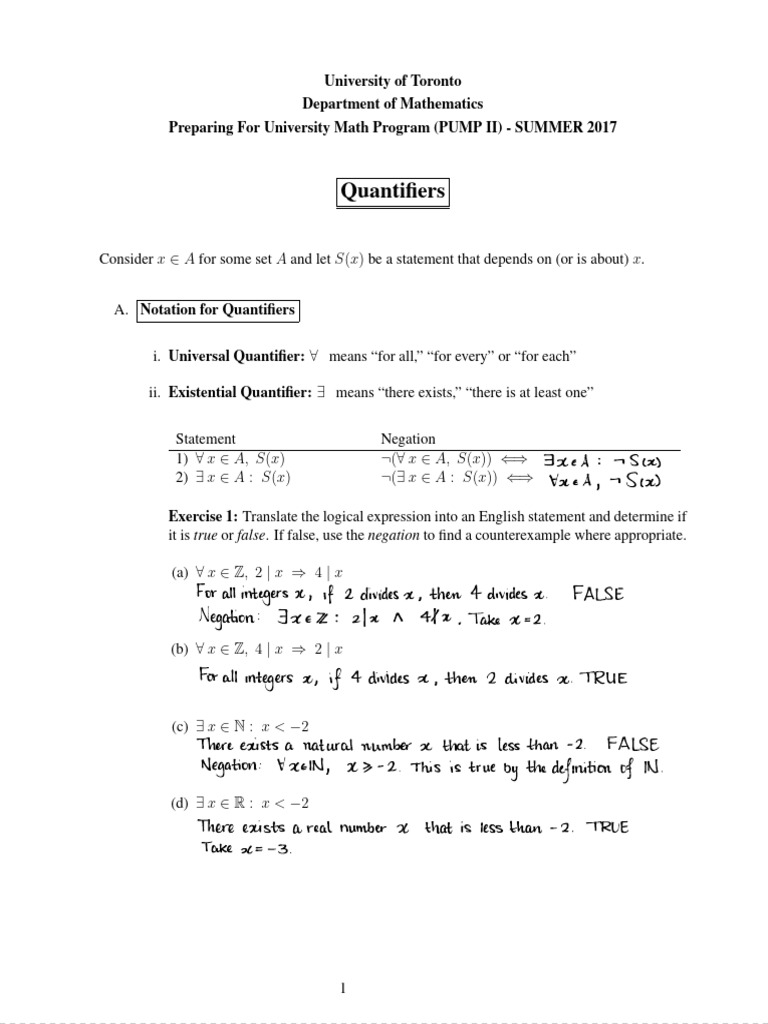 PUMPII Quantifiers Complete | PDF | Formalism (Deductive) | Metalogic