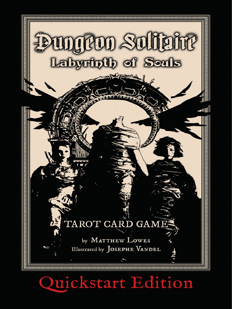 Dungeon Solitaire Labyrinth of Souls (Poker Size Cards W Tuckbox) | PDF ...