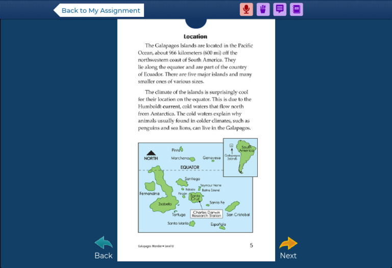 Galapagos Wonder - Kids A-Z 2 | PDF