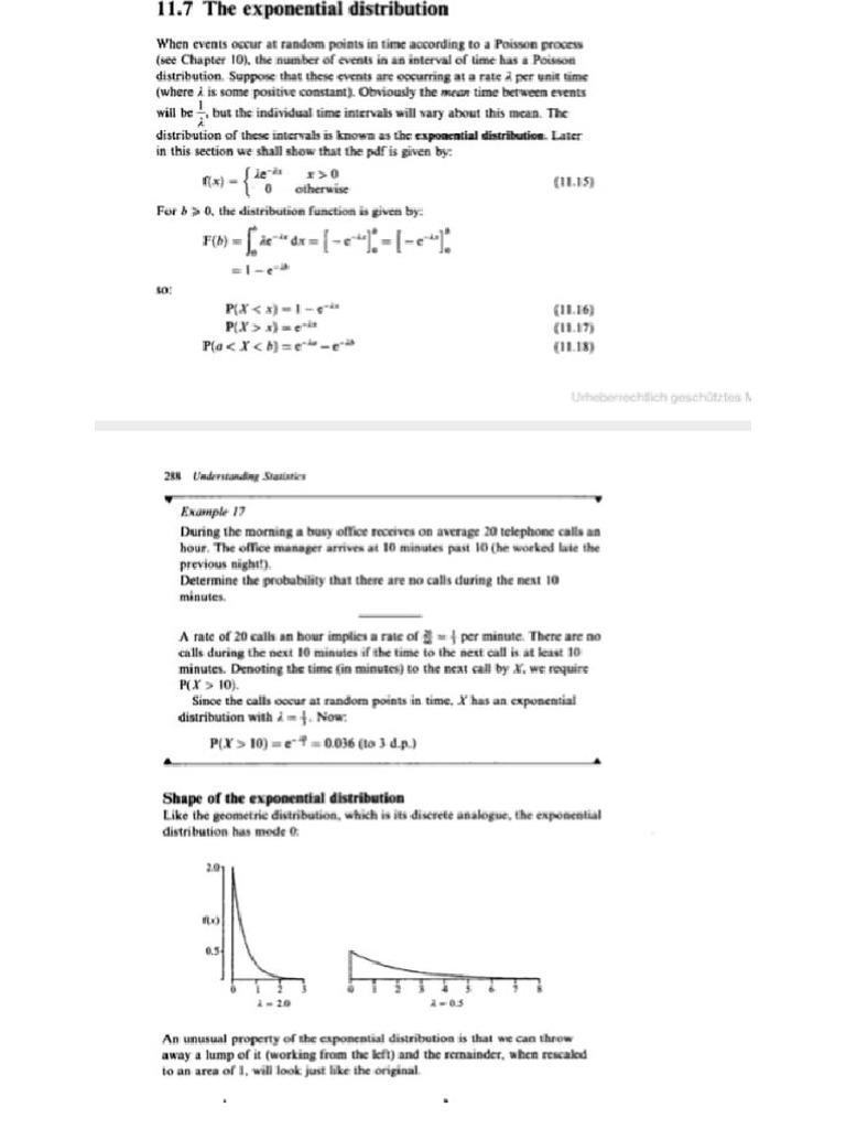 Exponential Distribution | PDF