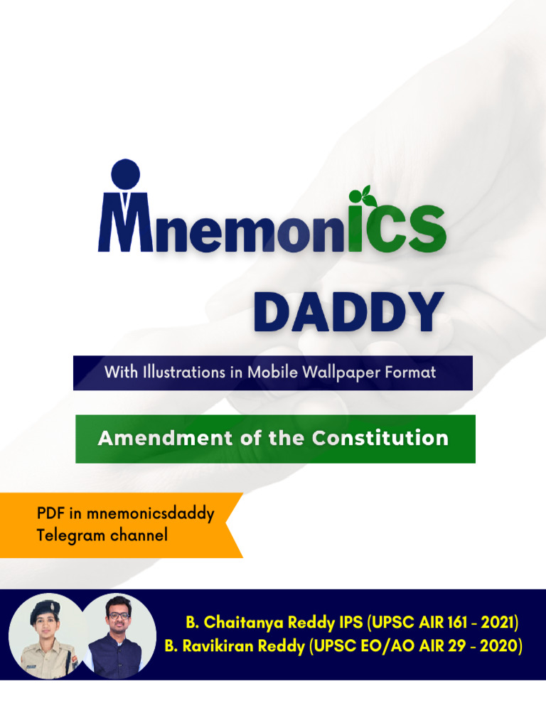 Amendment of The Constitution | PDF | Supermajority | Ratification