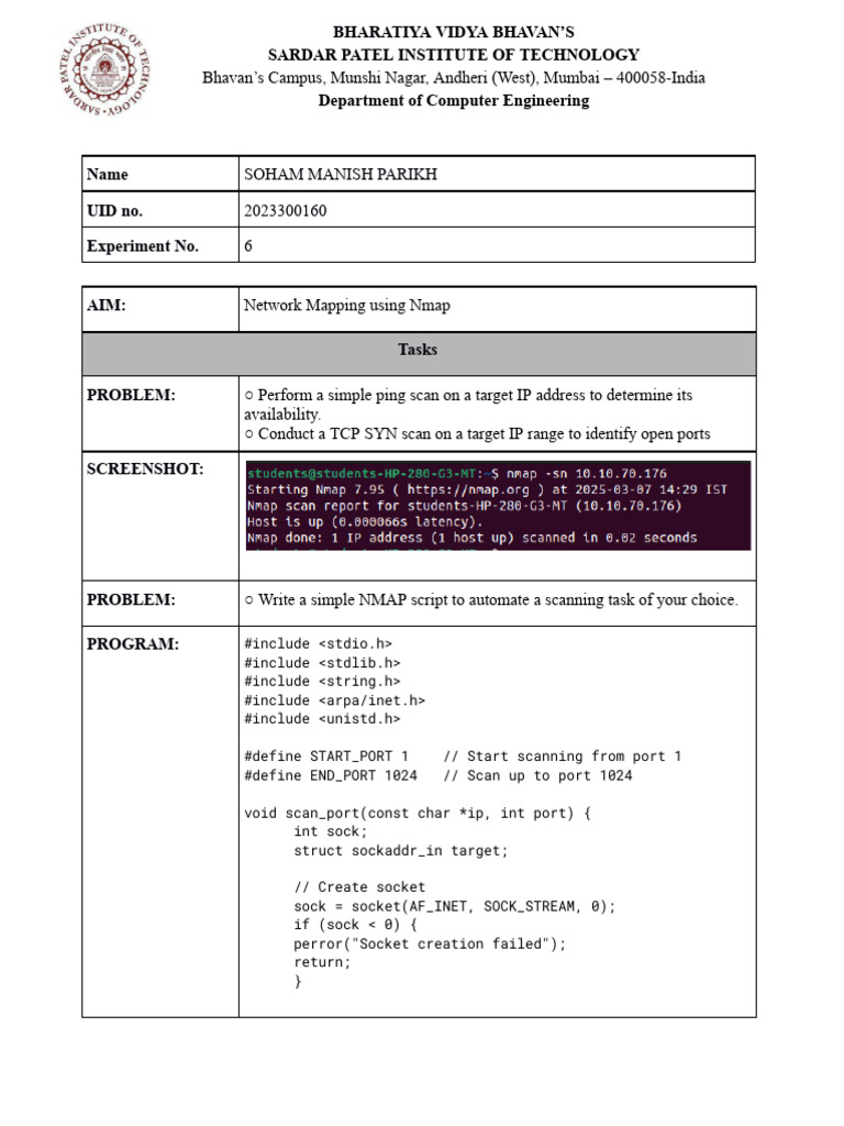 CCN Experiment - 6-1 | PDF | Internet Protocol Based Network Software | Network Architecture