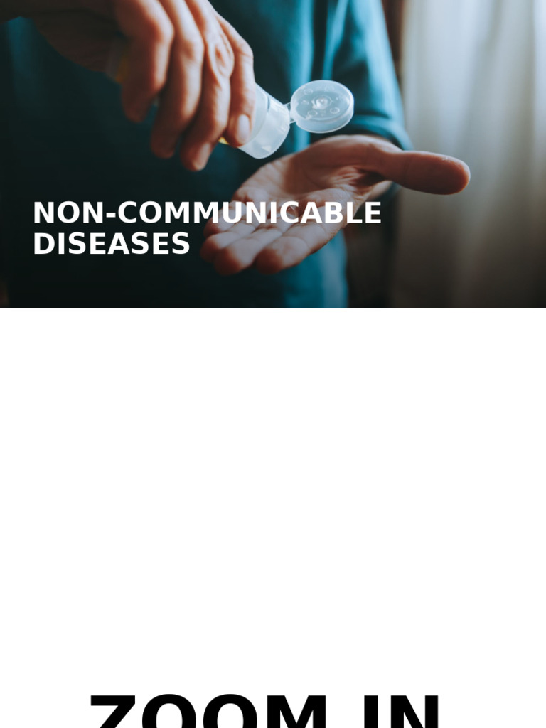 NCD Awareness Poster Project Guide | PDF | Non Communicable Disease ...