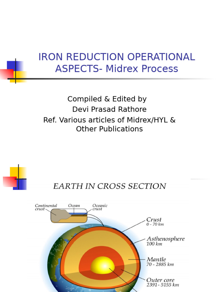 Iron Reduction in Midrex Process Overview | PDF | Iron Ore | Redox