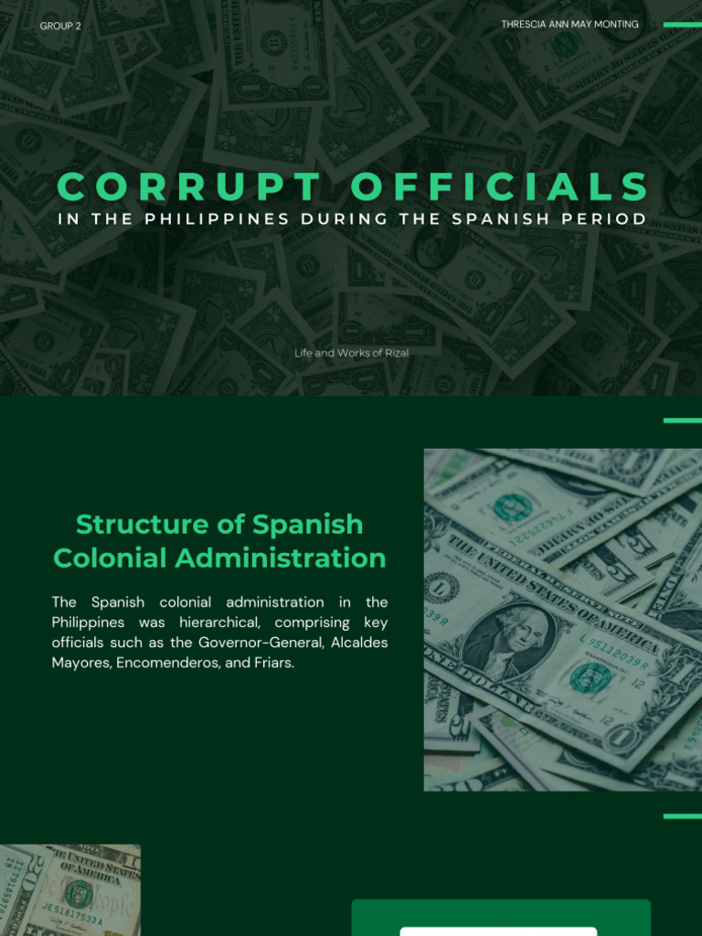 Spanish Corrupt Officials - Group 2 | PDF