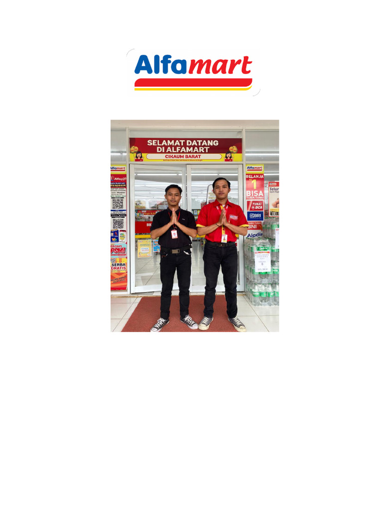 Penugasan Toko Alfamart Cikaum Barat | PDF