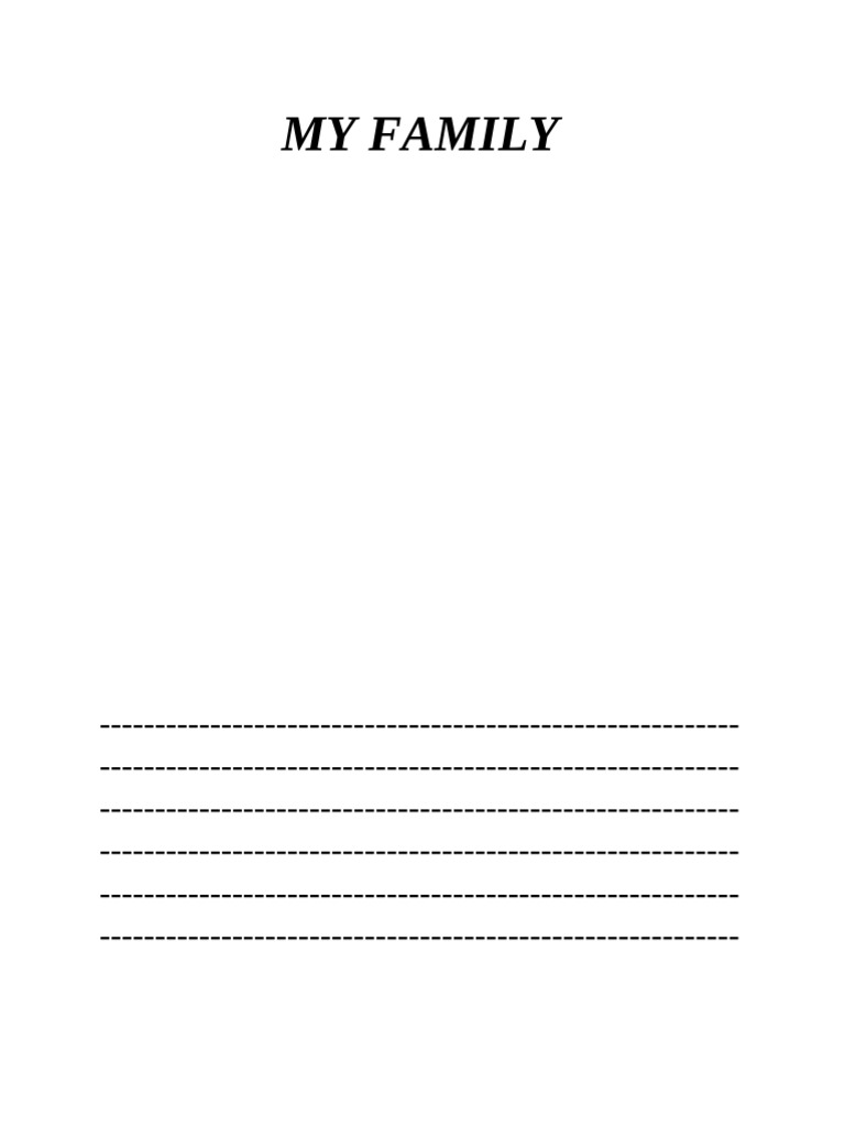 My Family | PDF