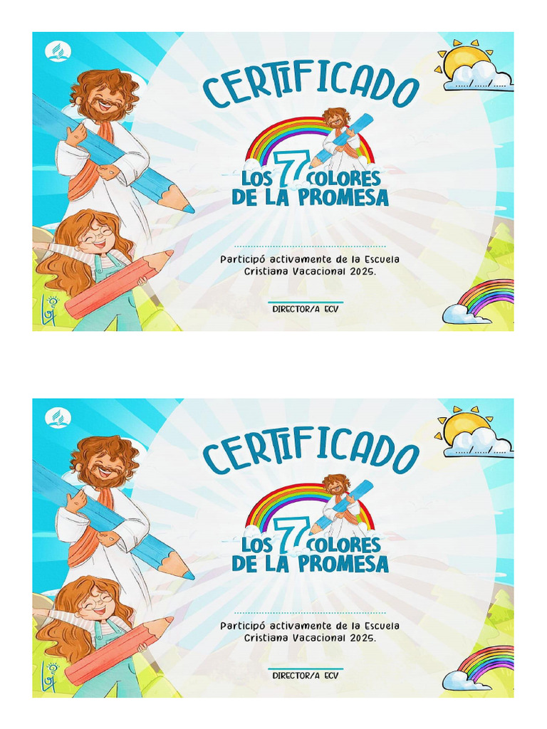 Certificado Ecv | PDF