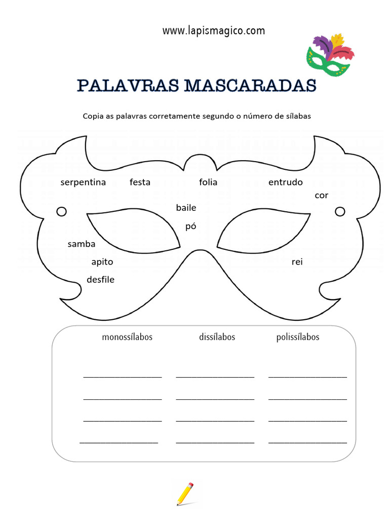 Microsoft Word - Palavras-Mascaradas-Num | PDF
