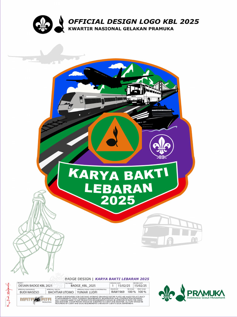 Badge Tiska Karya Baktilebaran 2025 | PDF