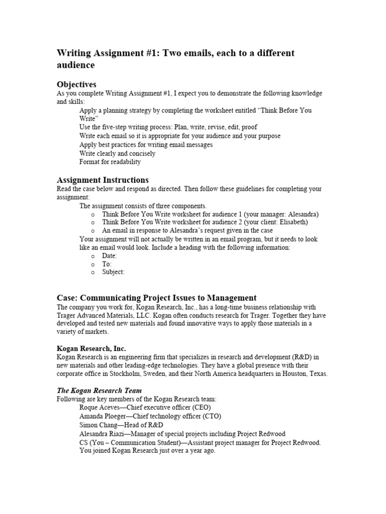 Email Strategies for Project Redwood | PDF