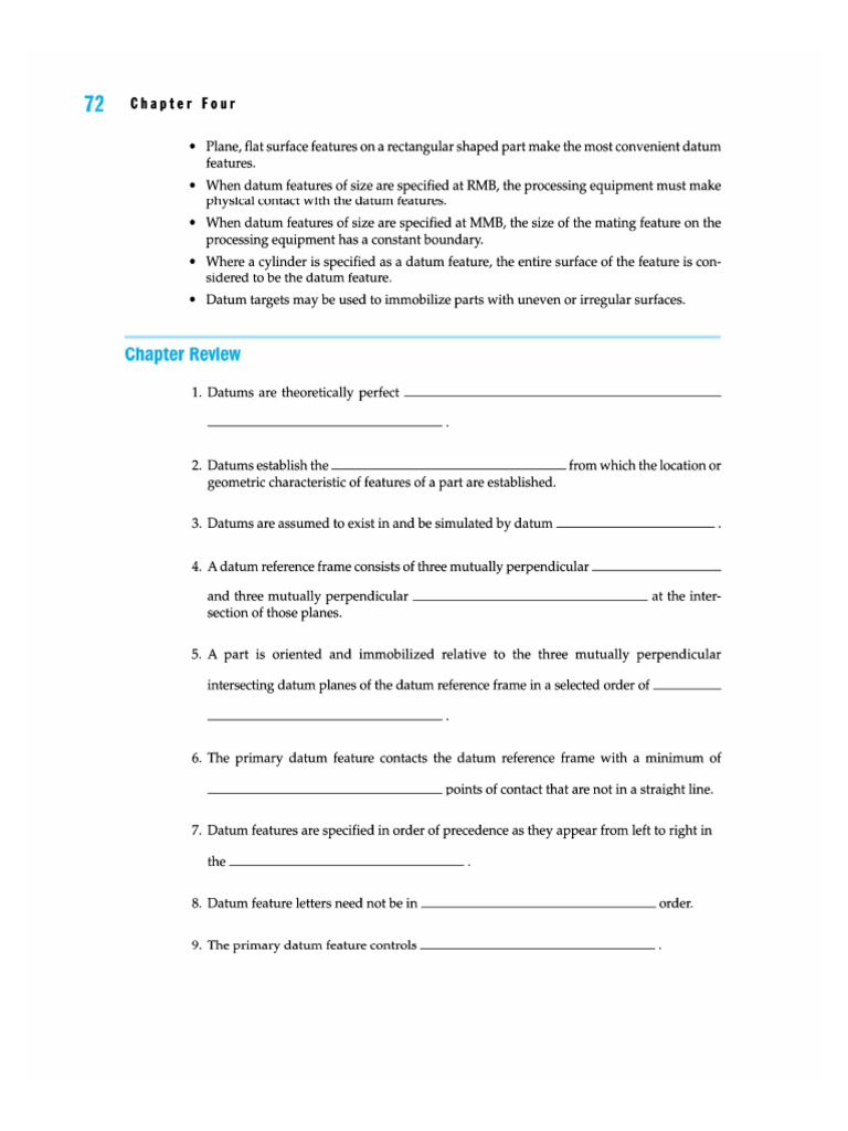 Fourth Exam GDT Form | PDF